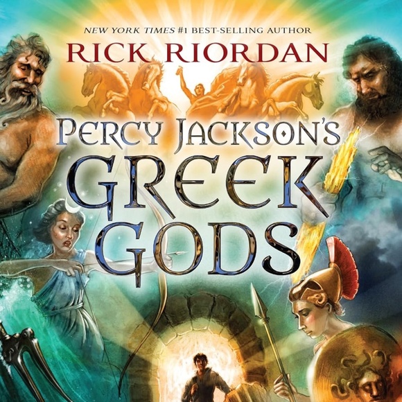 Other | Percy Jacksons Greek Gods By Rick Riordan Paperback Illustrated ...